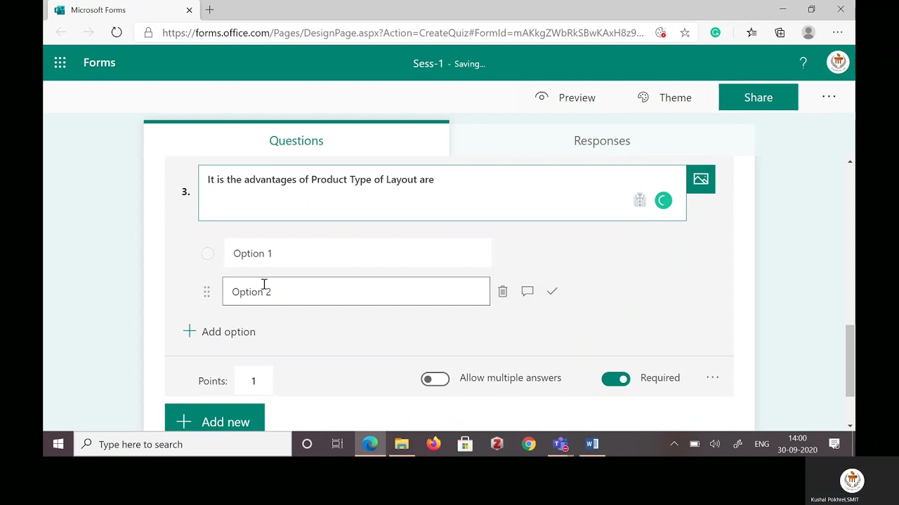 How To Create Quiz In Microsoft Teams YouTube How To Create Quiz In Microsoft Teams YouTube