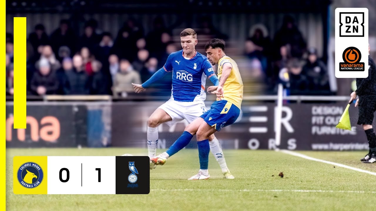Solihull Moors 0-1 Oldham Athletic | National League HIGHLIGHTS - YouTube