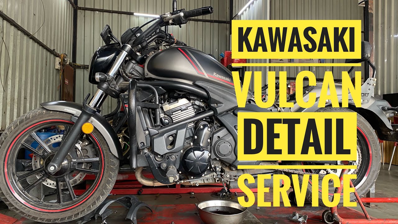 Kawasaki Vulcan 650 Detail Service | Vulcan 650 Full Service | Vulcan ...