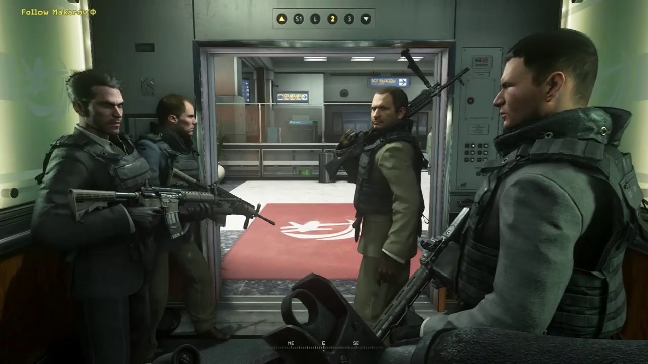 Call If Duty: Modern Warfare 2 Remastered | Mission "No Russian" - YouTube