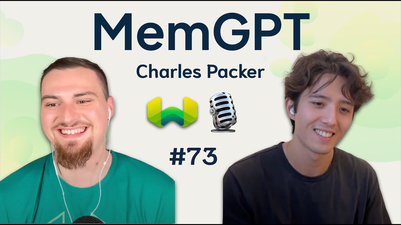 Charles Packer on MemGPT - Weaviate Podcast #73! - YouTube
