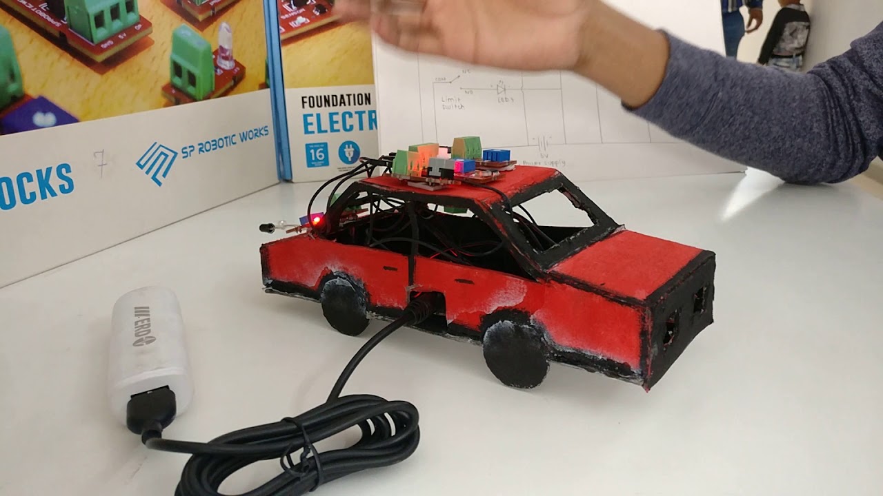 SP Maker Lab Car Automation Project by Yash Raut - YouTube