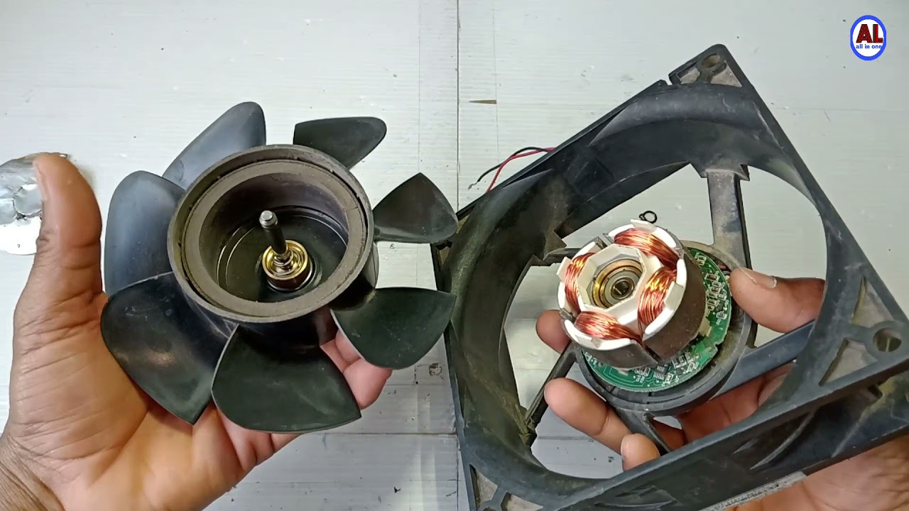 how to open cooling fan कूलिंग फैन खोलने का तरीका - YouTube