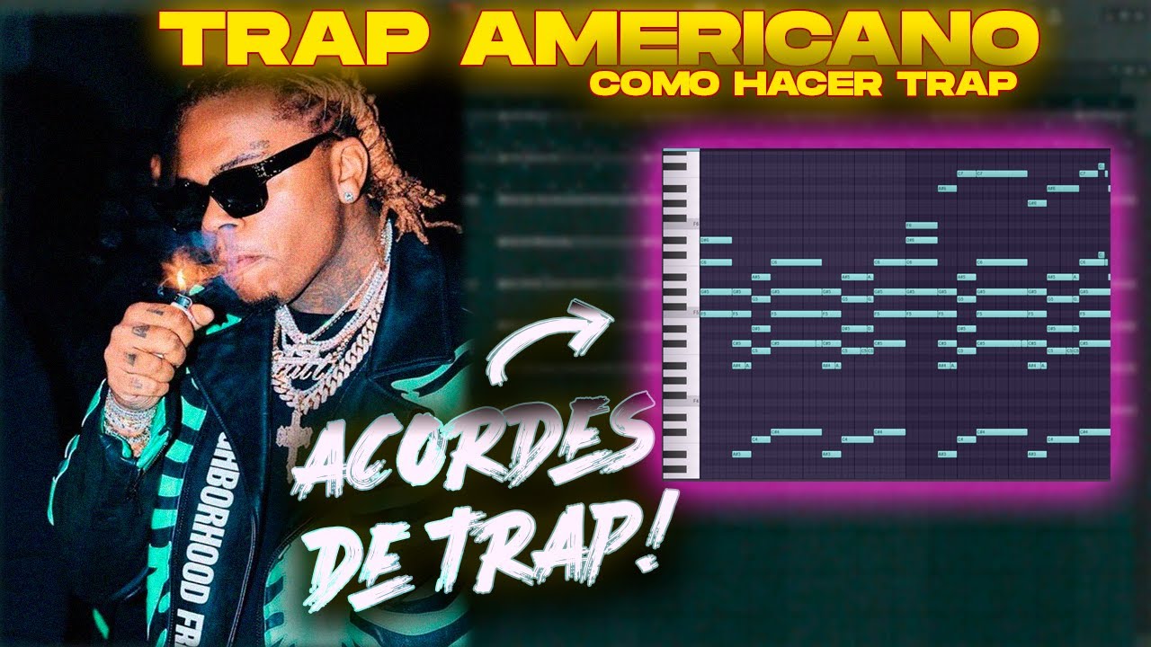 HICE un BEAT DE TRAP AMERICANO DURISIMO CON SOLO ACORDES!! | COMO HACER ...