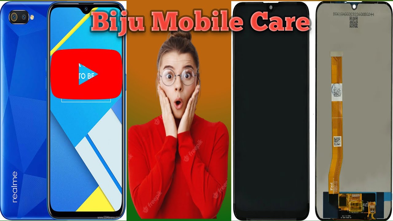 How to Realme c2 combo change oppo a1k display change - YouTube