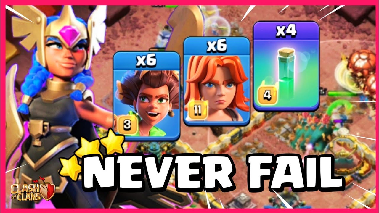 Invisible Destruction Root Rider Valkyrie + RC Invis + OG Spell (clash ...