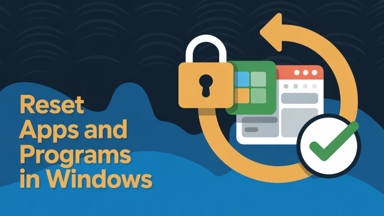How To Reset Apps and Programs in Windows 11 [GUIDE] - YouTube