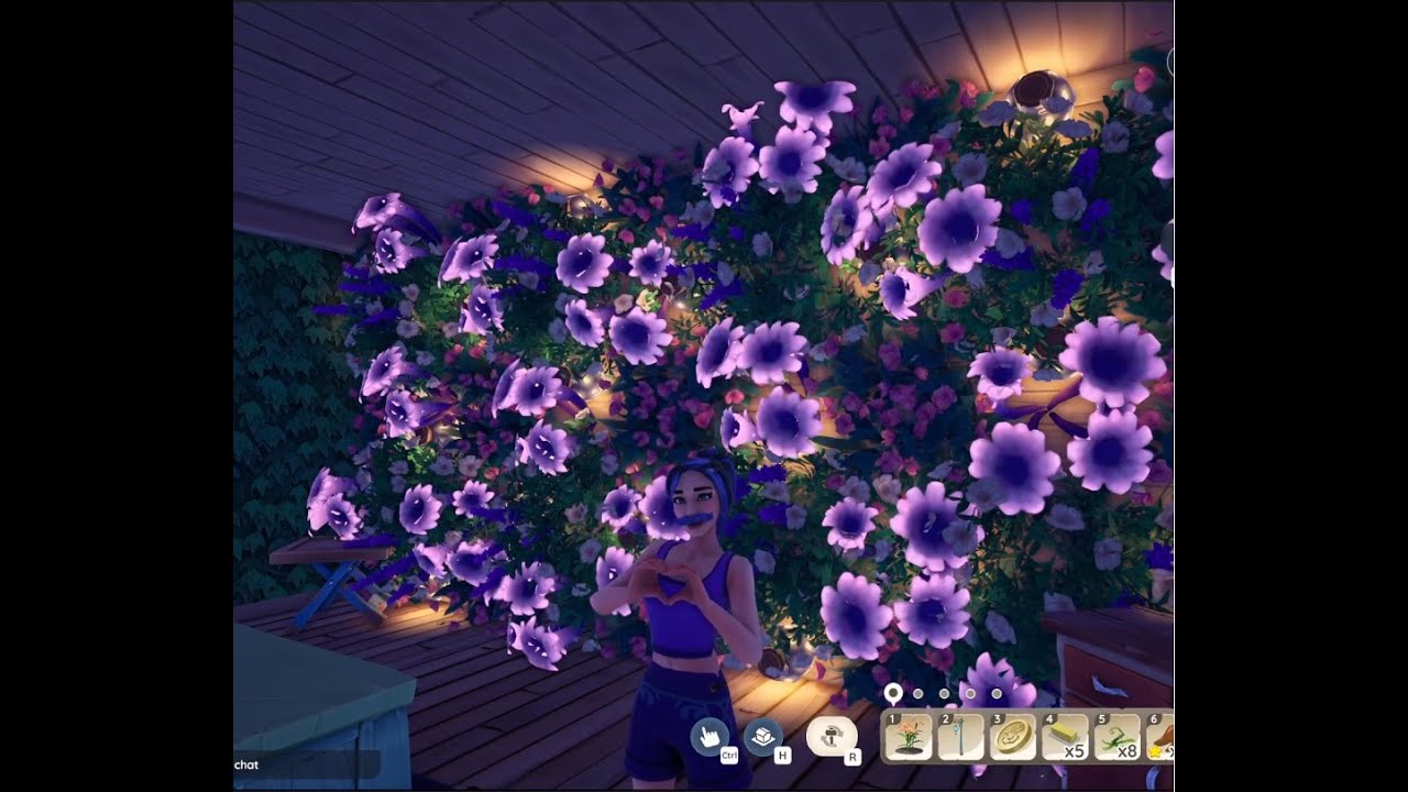 Flower wall in Palia - YouTube