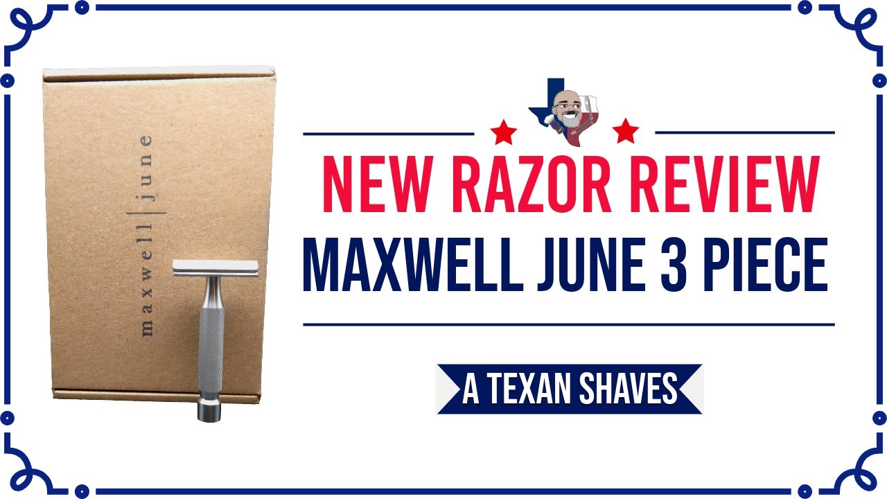 Product Spotlight - Maxwell June's new 3 piece razor! - YouTube