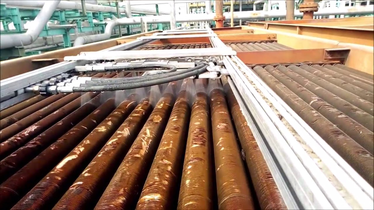 Intelligent Fan/Fin Cleaning System - YouTube