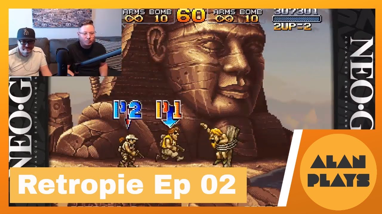 Metal Slug X, Bezerk & Pac-Man Atari 2600 - Ep 02 | Retropie w/ Brian ...