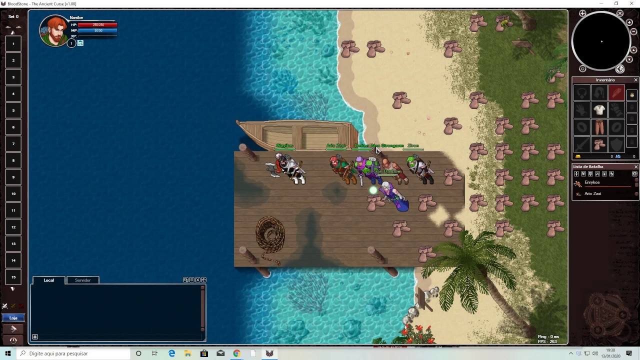 BloodStone Iniciante Quests Tibia 2D - YouTube