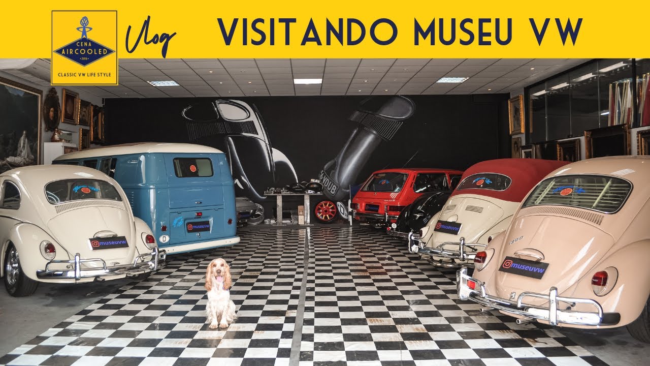 VLOG 01: MUSEU VW LOJA DE VOLKSWAGEN AIRCOOLEDS RAROS / VW MUSEUM ...