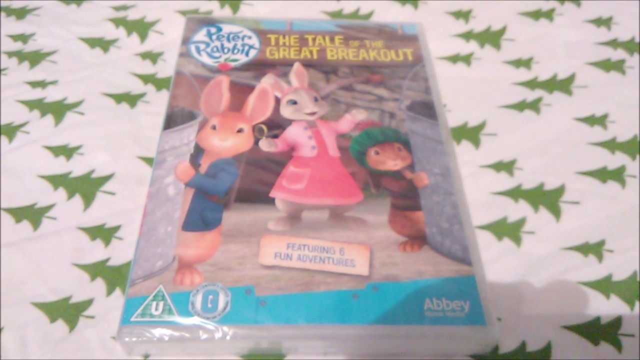Peter Rabbit: The Tale Of The Great Breakout 2016 DVD Unboxing (Region ...