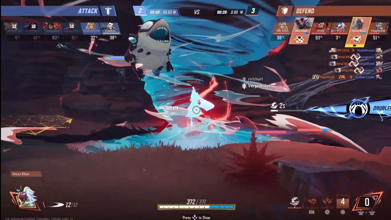 Marvel Rivals Competitive Storm And Jeff Ultimate Team Up Ability Shark ...