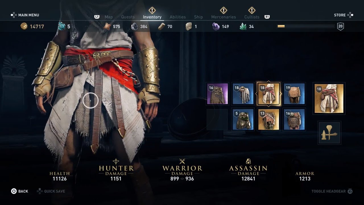 Assassin's Creed Odyssey - Pilgrim's Belt Location (Legendary Waist ...