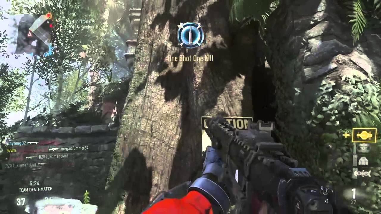 Call of duty advanced warfare iron sight sniper - YouTube