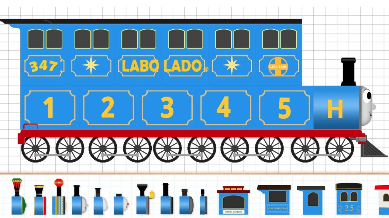 Labo Brick Train THOMAS The Tank Engine level 73 gameplay ios Android ...