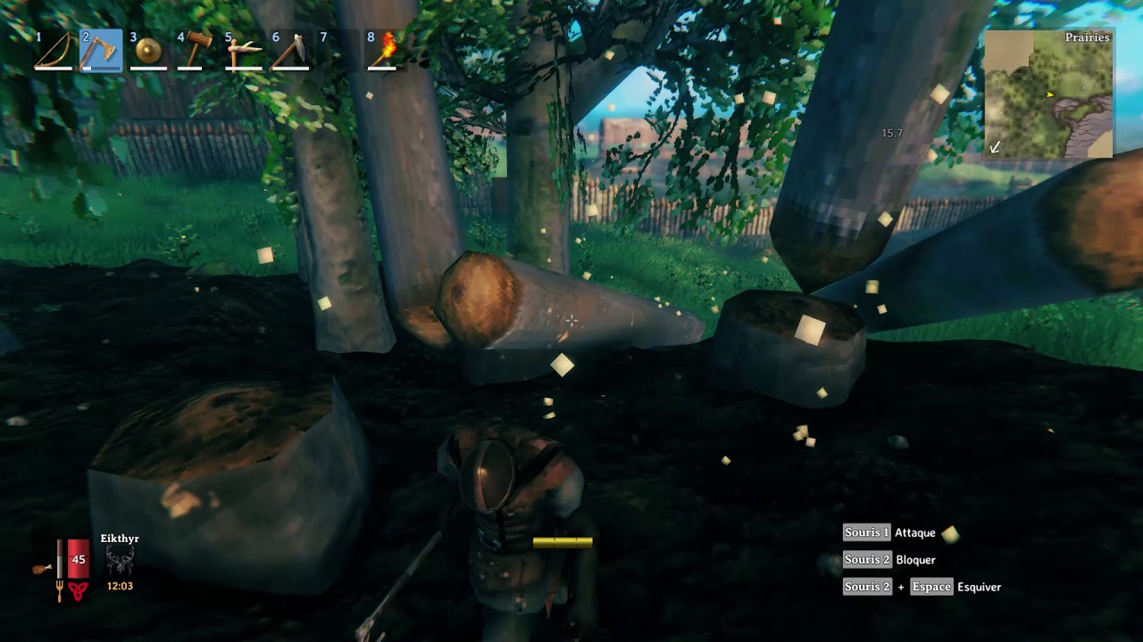 Valheim trees - YouTube
