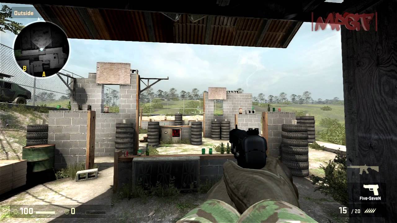 Counter Strike Global Offensive PS3: Weapons Course - 60FPS you think ...