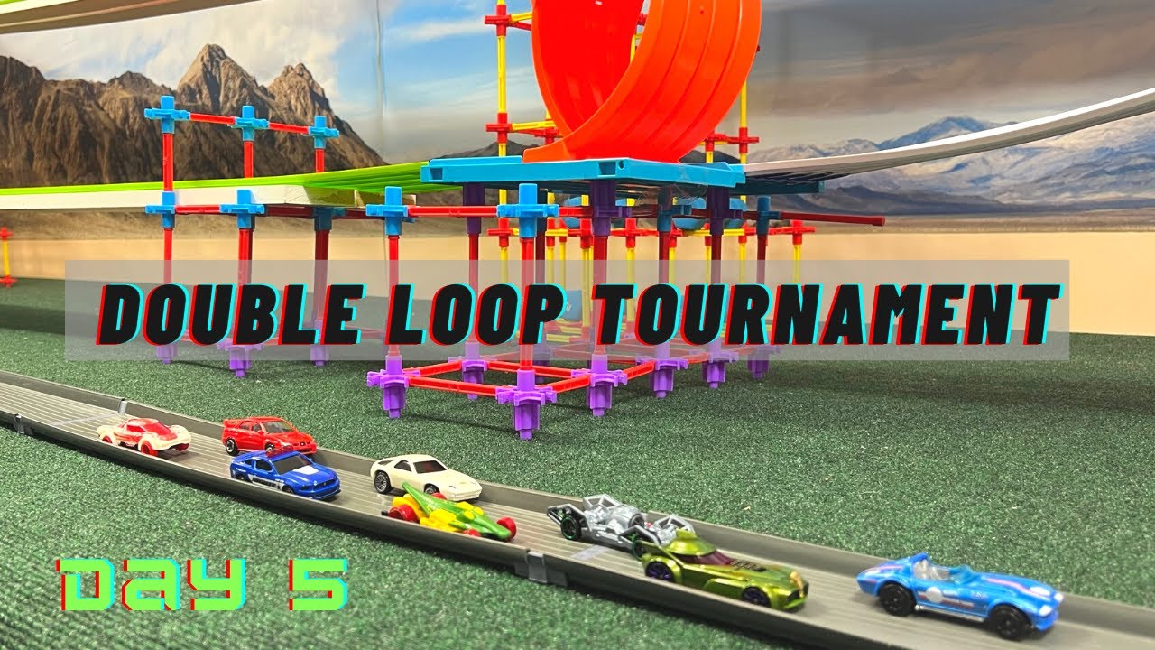 DIECAST CARS RACING TOURNAMENT | LOOP DE LOOP RACE | DAY 5 - YouTube