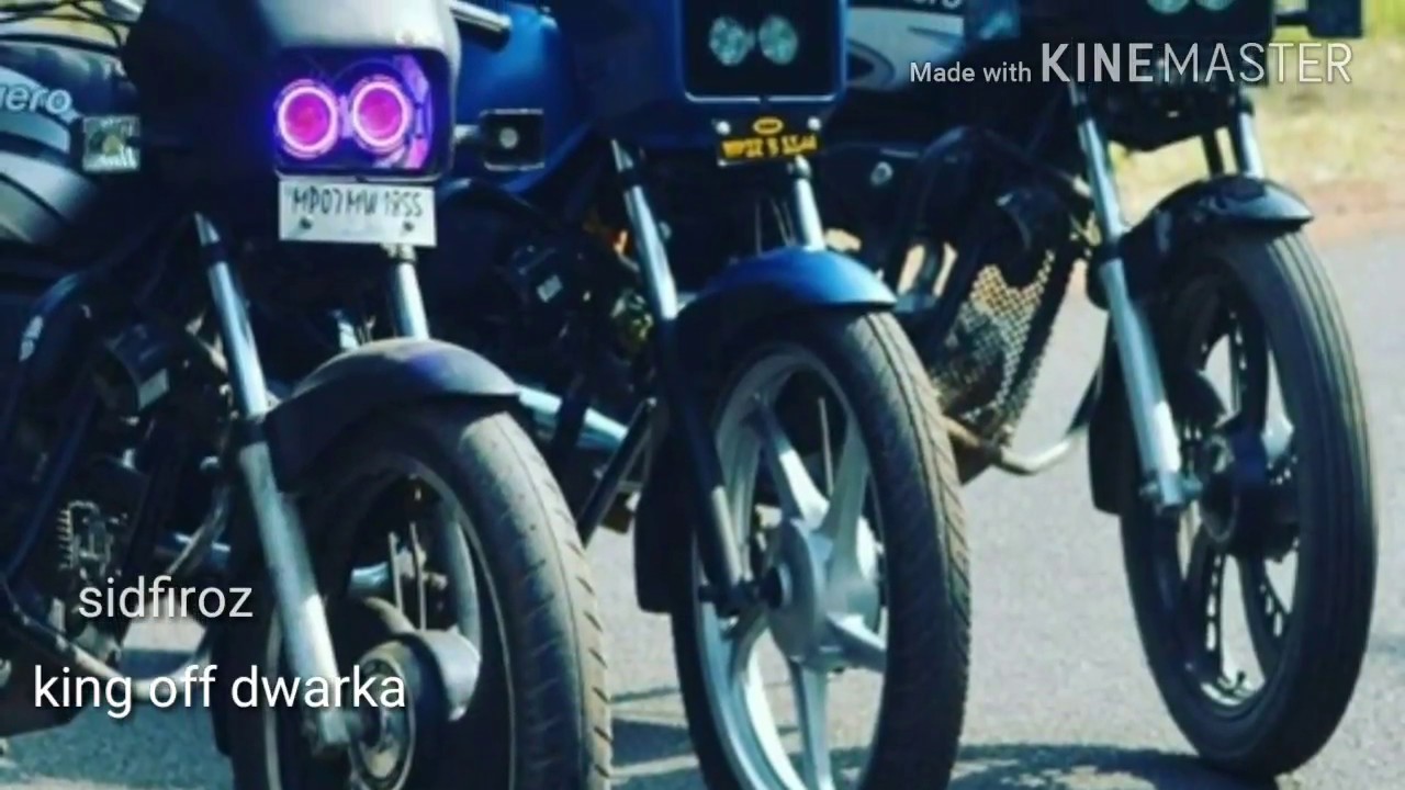 Splendor bike modification - YouTube