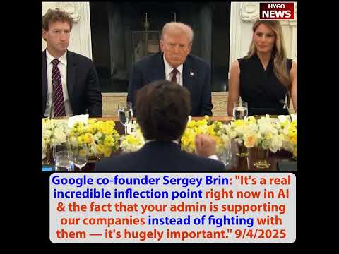 Trump CRACKING UP: I'm STILL HERE; Google co-founder Sergey Brin: instead of fighting; Apple CEO Tim