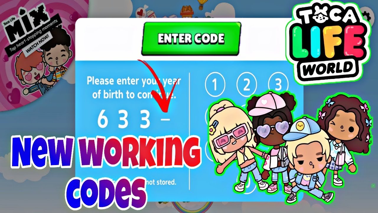 *Secret Code* Toca Life World Secret Code / Toca Boca Story / (Free ...