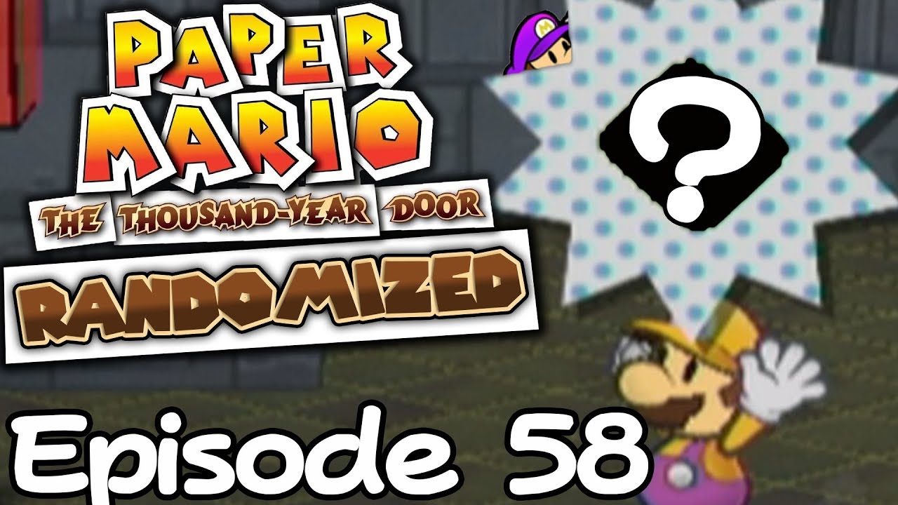 RANDOMIZED Paper Mario: TTYD Hard Mode [58] "The Secret Weapon" - YouTube