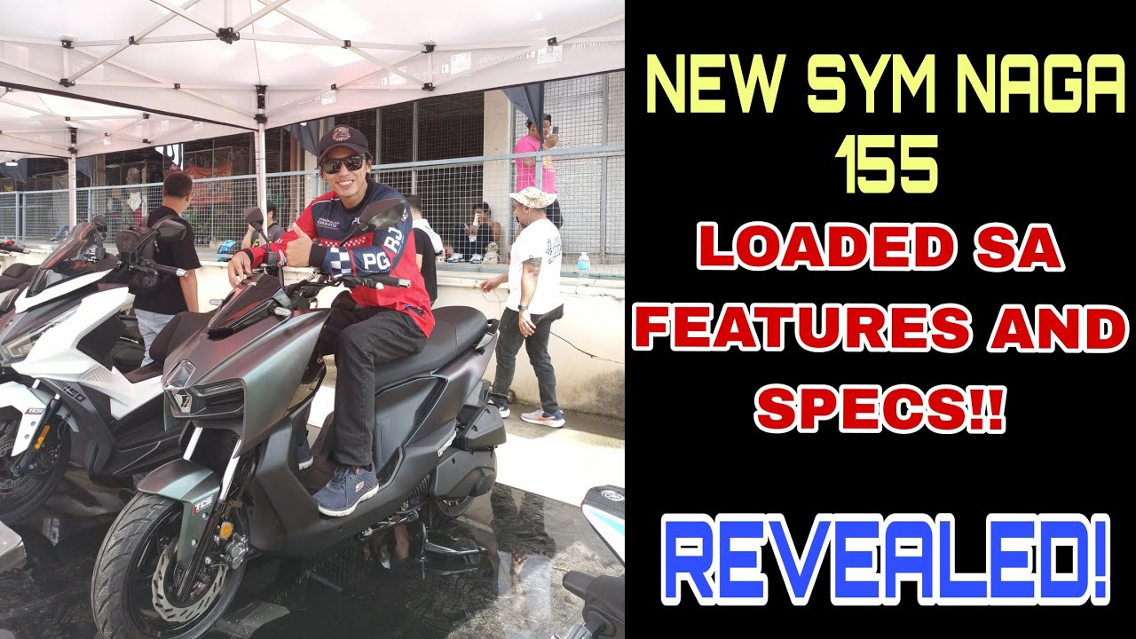 New SYM NAGA 155/Quick Review/JMotors Tv - YouTube