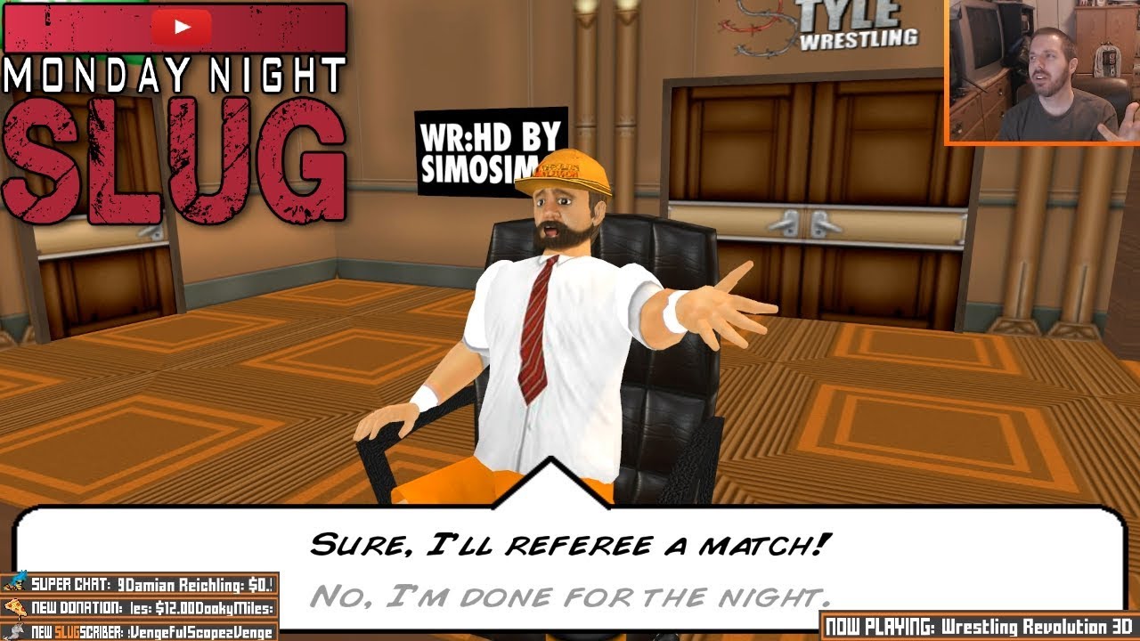 Monday Night Slug: Lana vs... Steve Blackman [livestream archive] - YouTube
