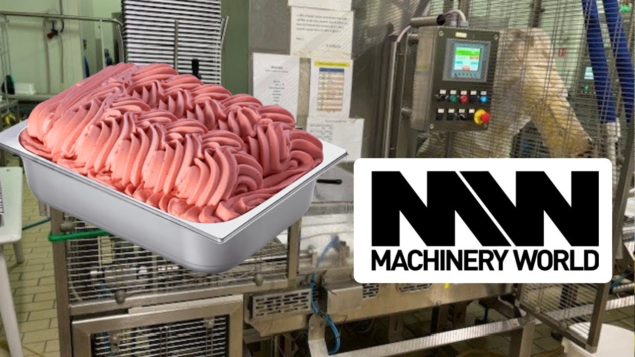 ROKK Robbie 5 Litre Robotic Ice Cream Filling Machine (Year 2011) - YouTube