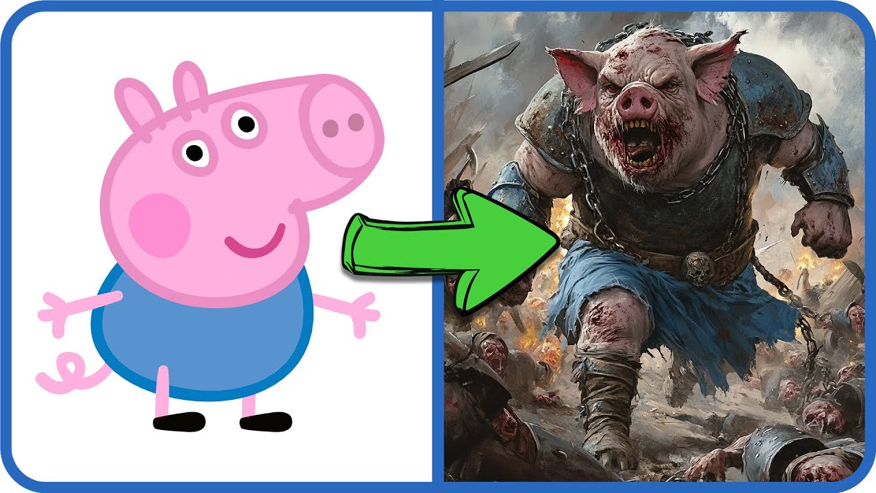 PEPPA PIG Characters as ZOMBIE BEAST 2025 | All Characters | Peppa Pig ...