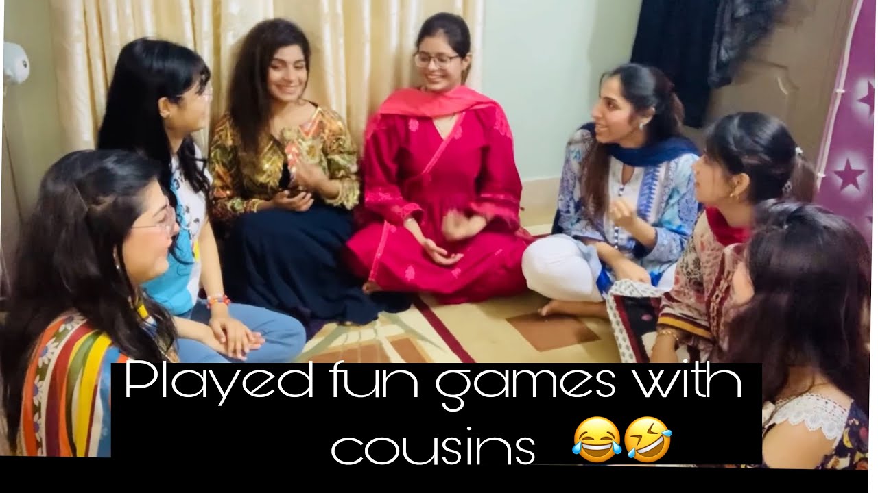 Let's spend time with our cousins by playing some games.😜👍 - YouTube