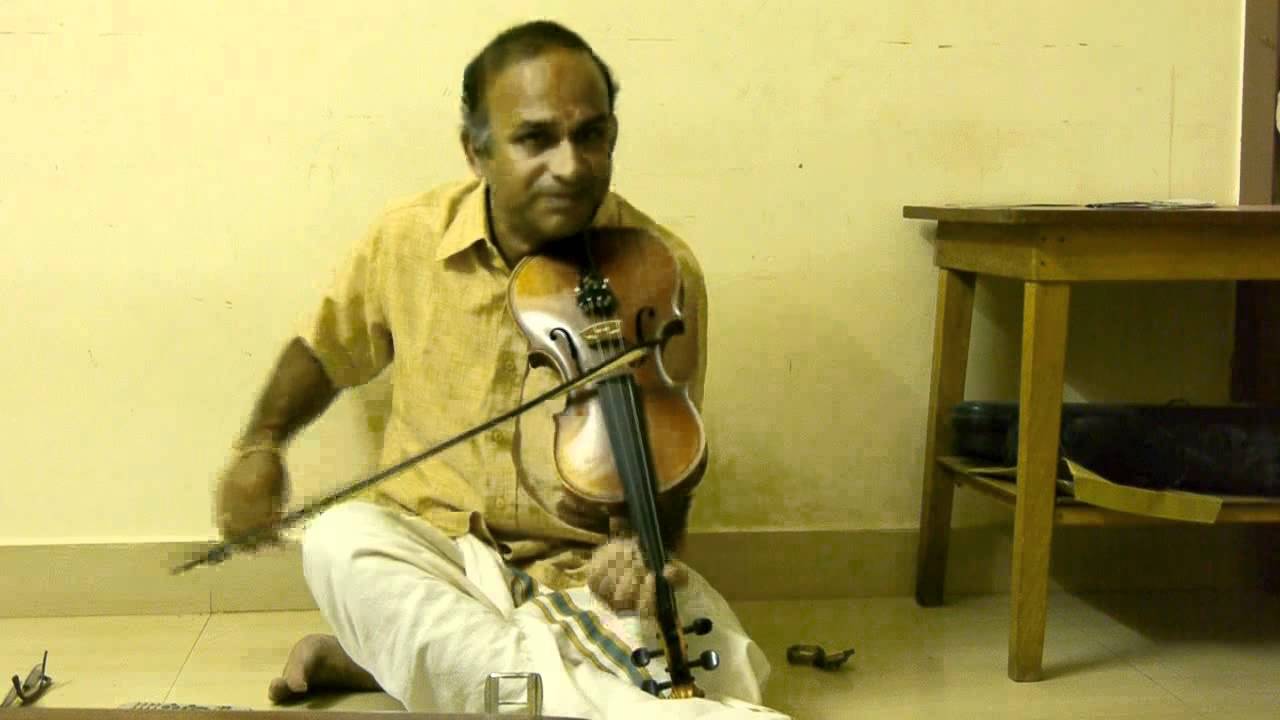 Raga Madhyamavathi - TV Ramanujacharlu - Carnatic violin - YouTube