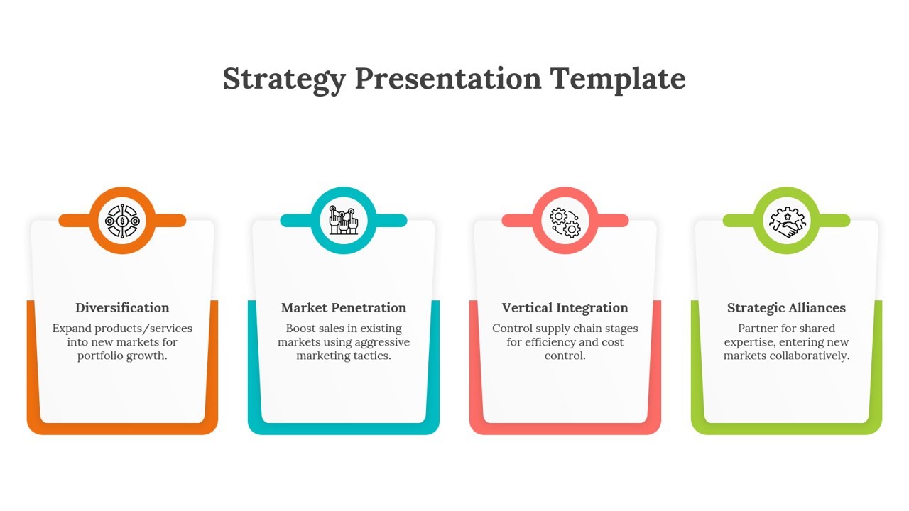 How to Create a Strategy Presentation Template #slideegg - YouTube