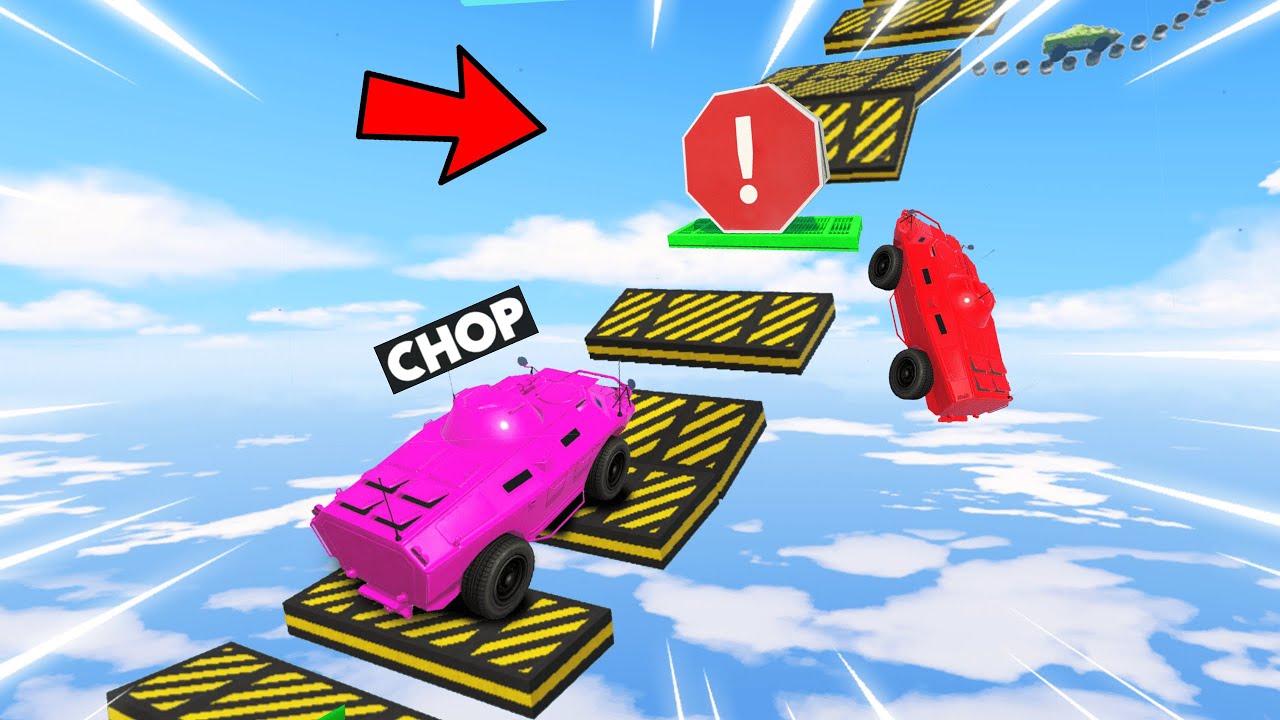 GTA 5 PARKOUR TO THE FAILURE MILE HIGH CHALLENGE - YouTube