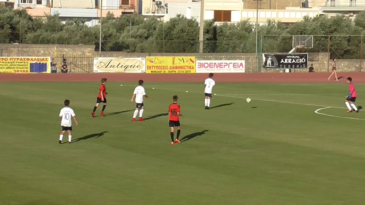 ΑΠΠΣ Σπαρτης - Αιαντας Ευρωτα 1-0 - YouTube