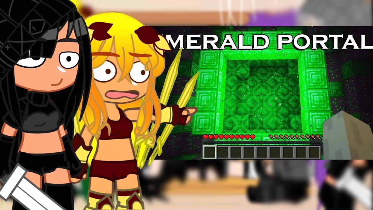 Mob talker react to I Found a Secret Portal in Minecraft by Grox ...