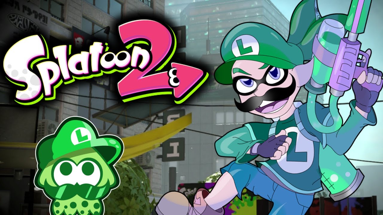 I GOT SPLATOON 2 AND I'M A LUIGI-SQUID NOW! - SPLATOON 2 HERO MODE ...