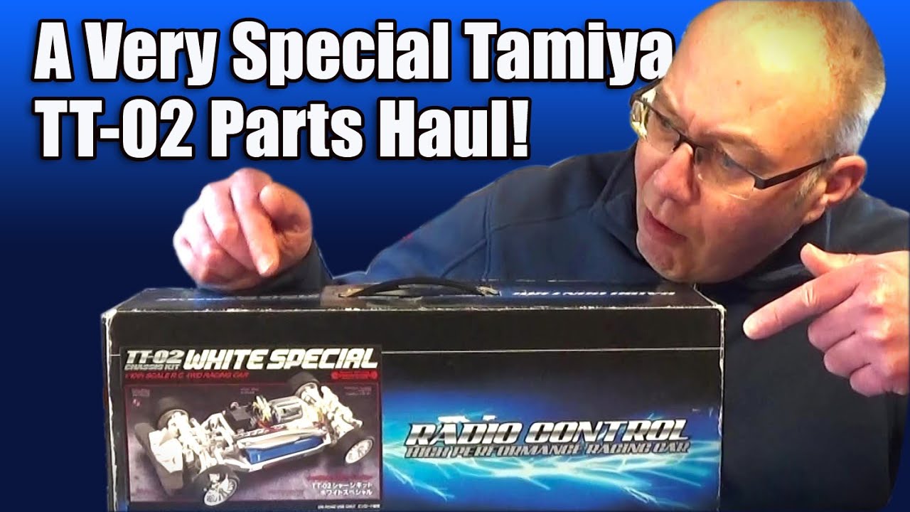 Tamiya TT02 White Special and Red Rare Parts Haul - New TT-02 Rally ...
