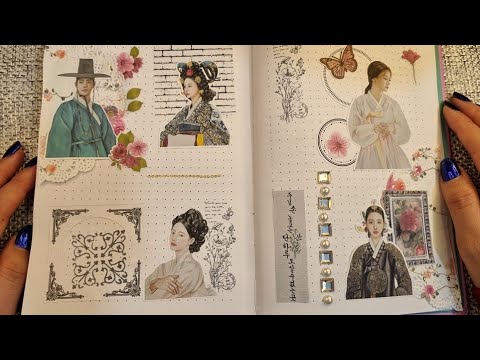 Amazing Korean journaling ideas with me | Asmr aesthetic journal - YouTube