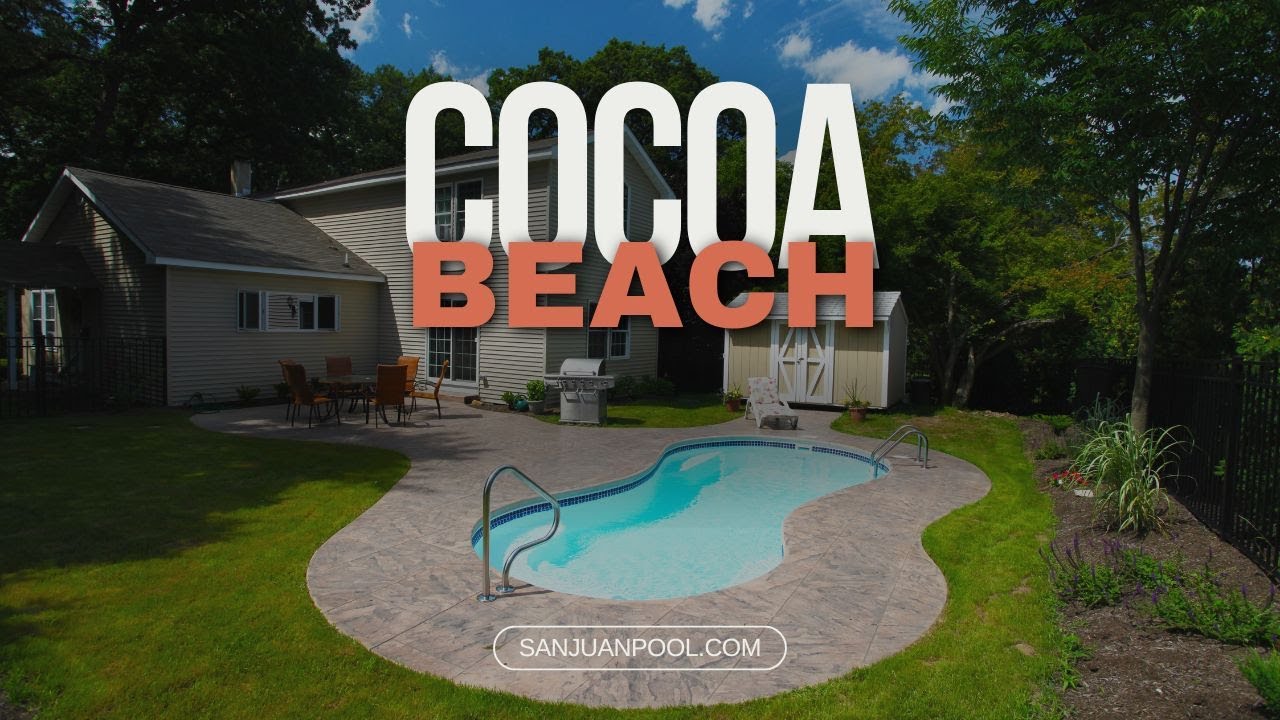 🌊 Dive into Summer with the Cocoa Beach Pool from San Juan Pools! 🌊 ...