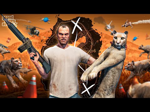 Can Trevor Escape Los Santos When It’s Overrun By Cougars?