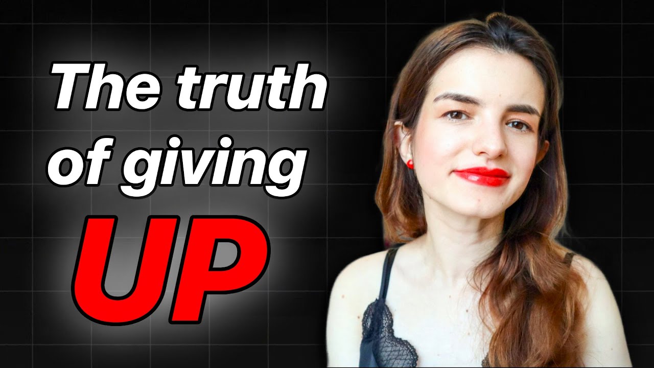 The Science of Giving Up | Why We Quit Too Soon - YouTube
