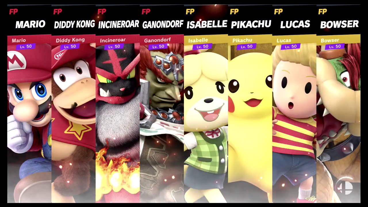 Super Smash Bros Ultimate Amiibo Fights – Request #11805 Red vs Yellow ...