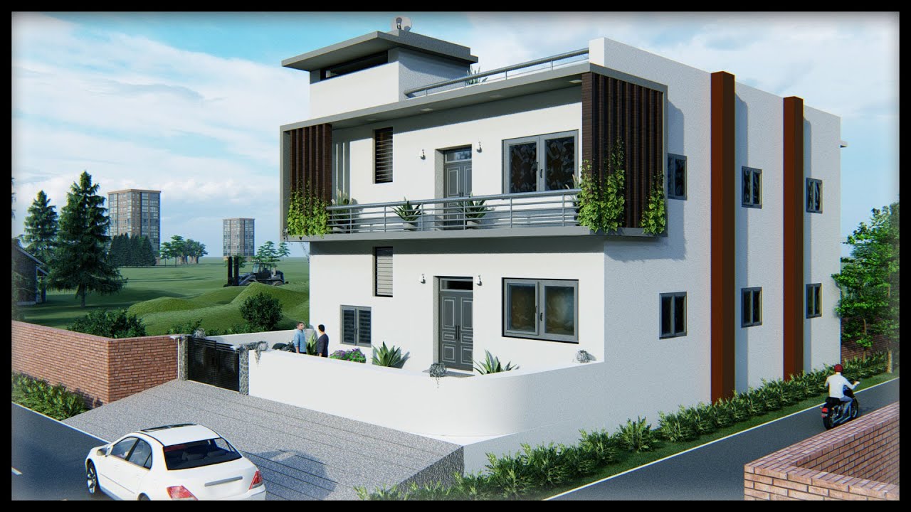 House Design in Developing area - YouTube