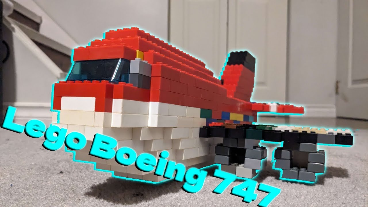 Boeing 747 Made In Lego!!! (747SP) - YouTube
