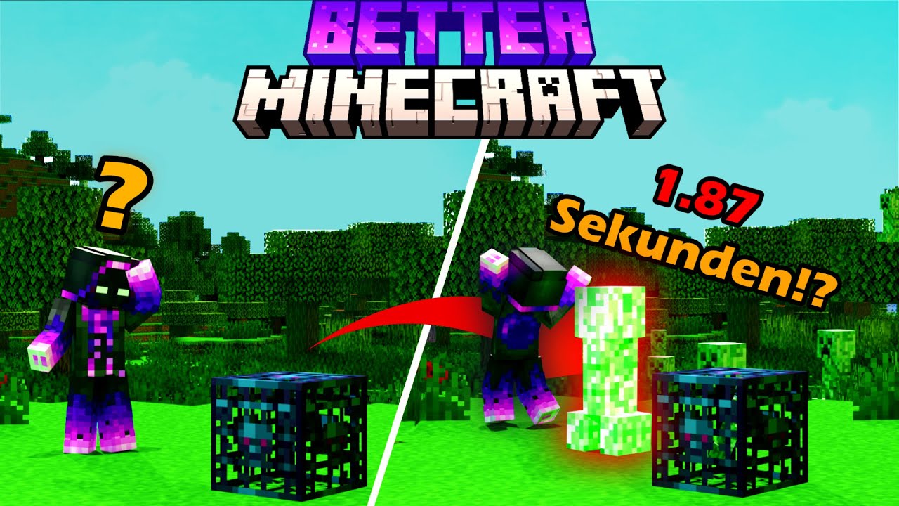 OP Creeper Farm in Better Minecraft!? - YouTube