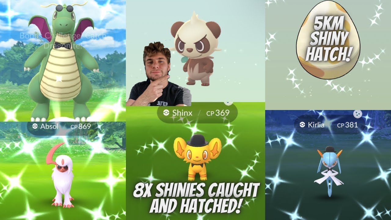 Shiny Costume Dragonite Hunt! Shiny Pancham HATCHED, Shiny Costume ...